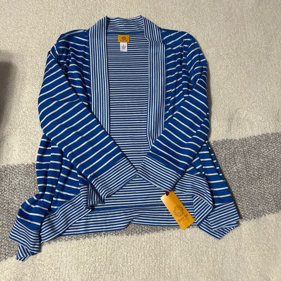 Ruby Rd. | Tops | Ruby Rd Blue And White Striped Top | Poshmark